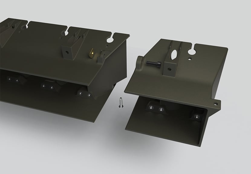 Power Supply Air Ducts | Sherpa Design